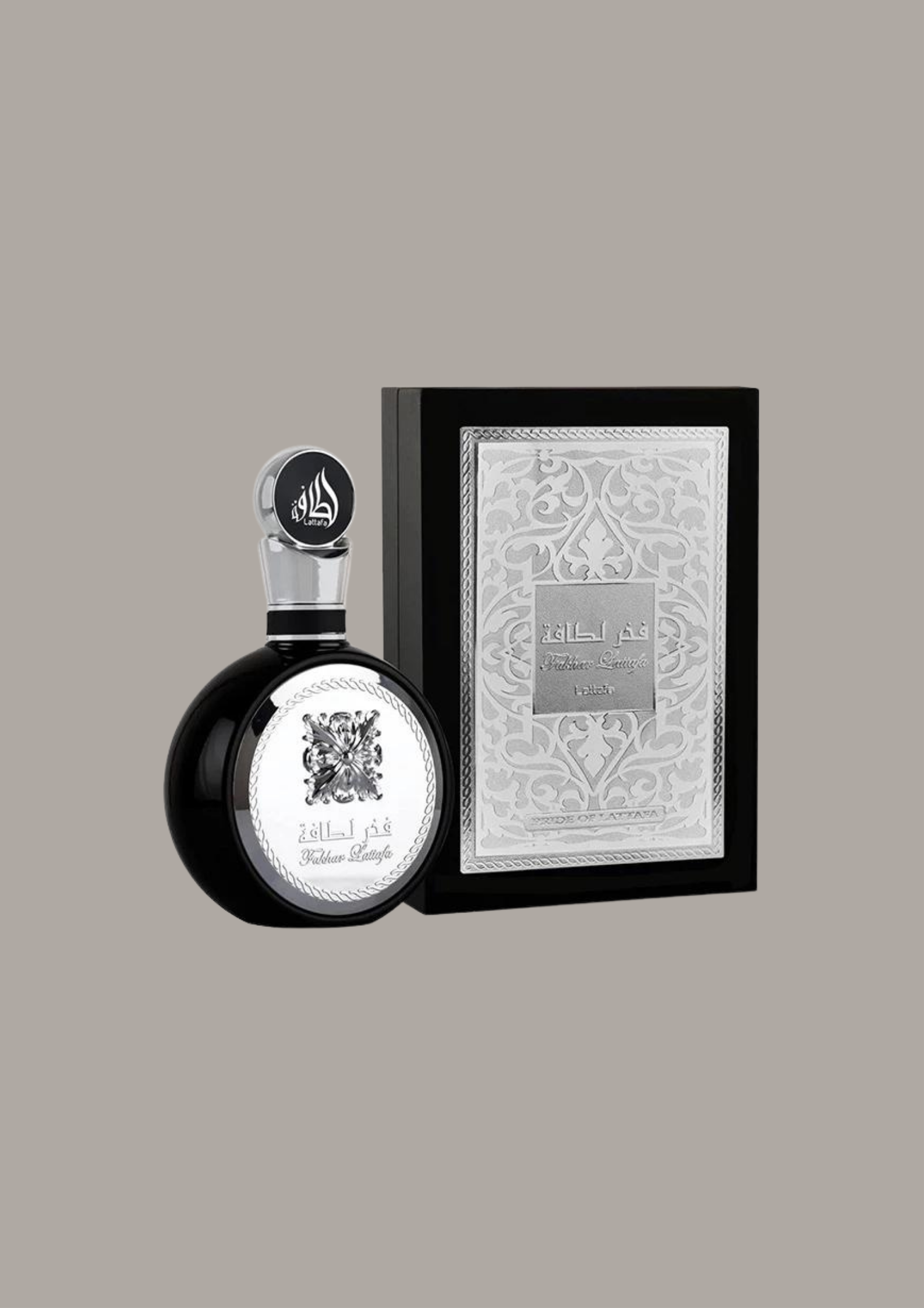 Fakhar Black silver | Lattafa 100ml | Parfums des sables